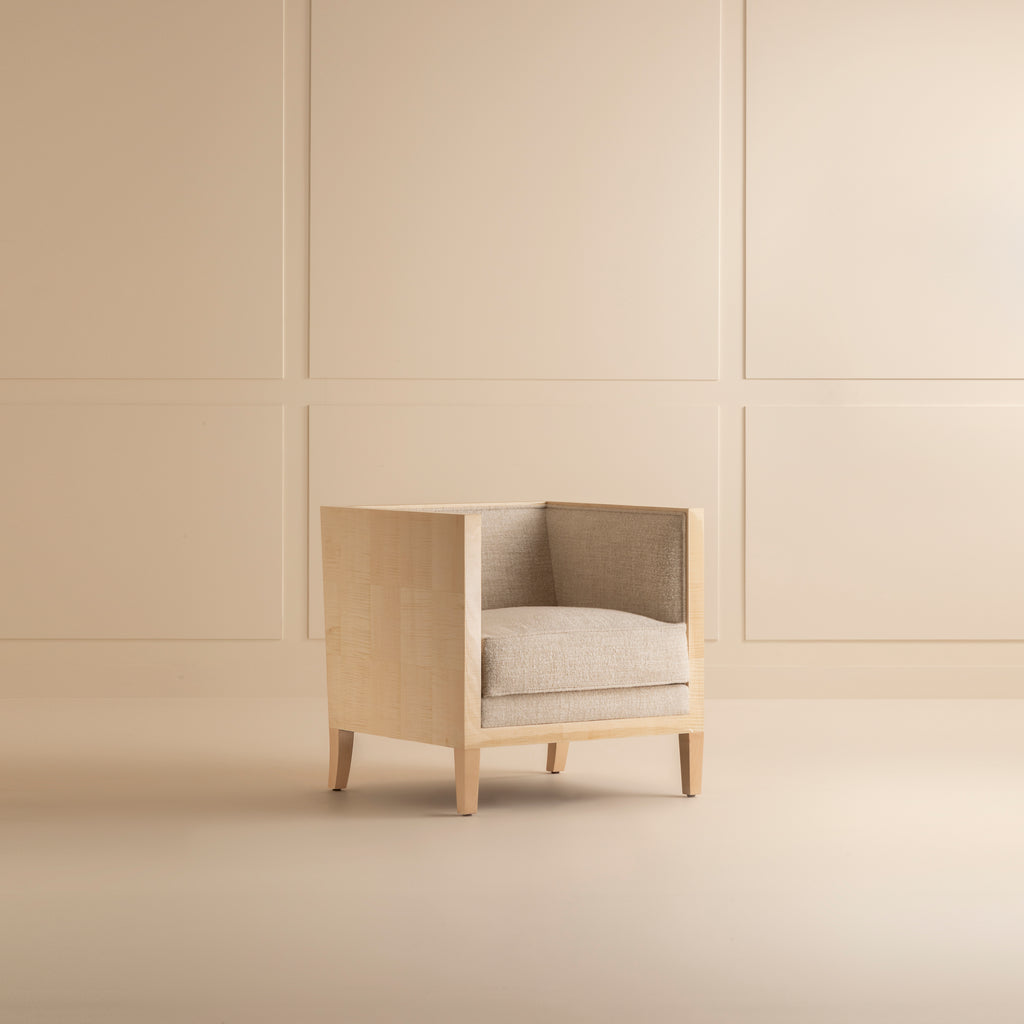 Cube armchair, c. 1922, Jean-Michel Frank - Ecart